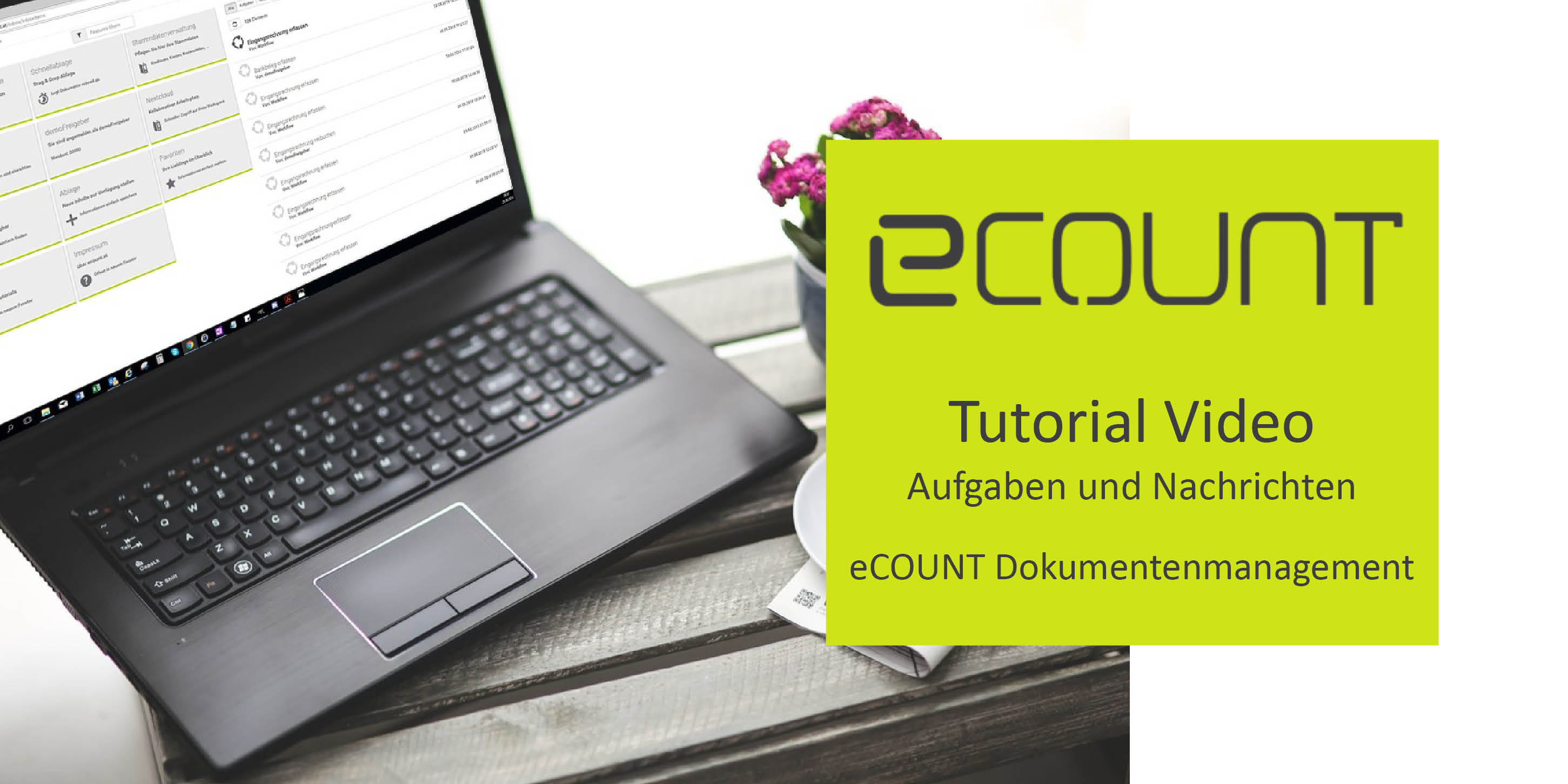 Videotutorial → Workflow in der DMS Cloud | eCOUNT